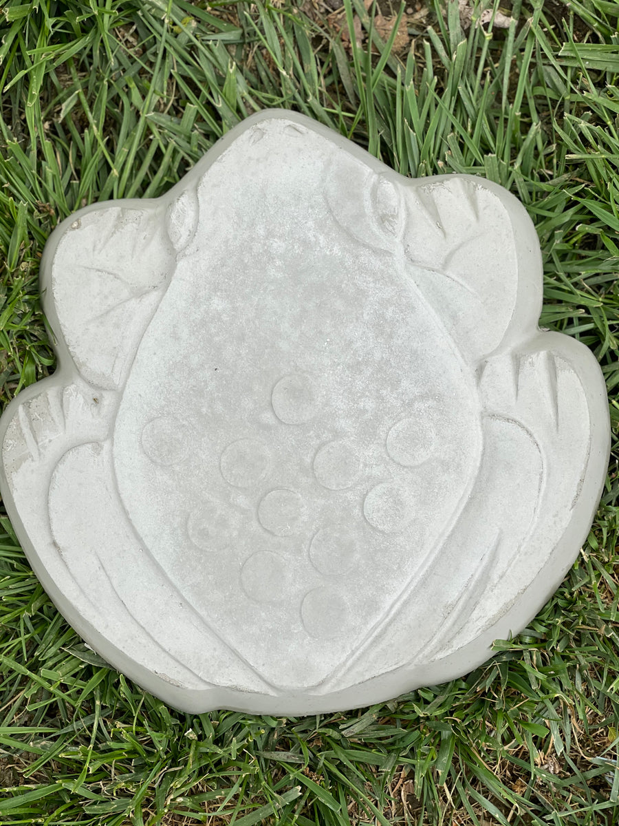 Large Frog Stepping Stone – The Artsy Garden